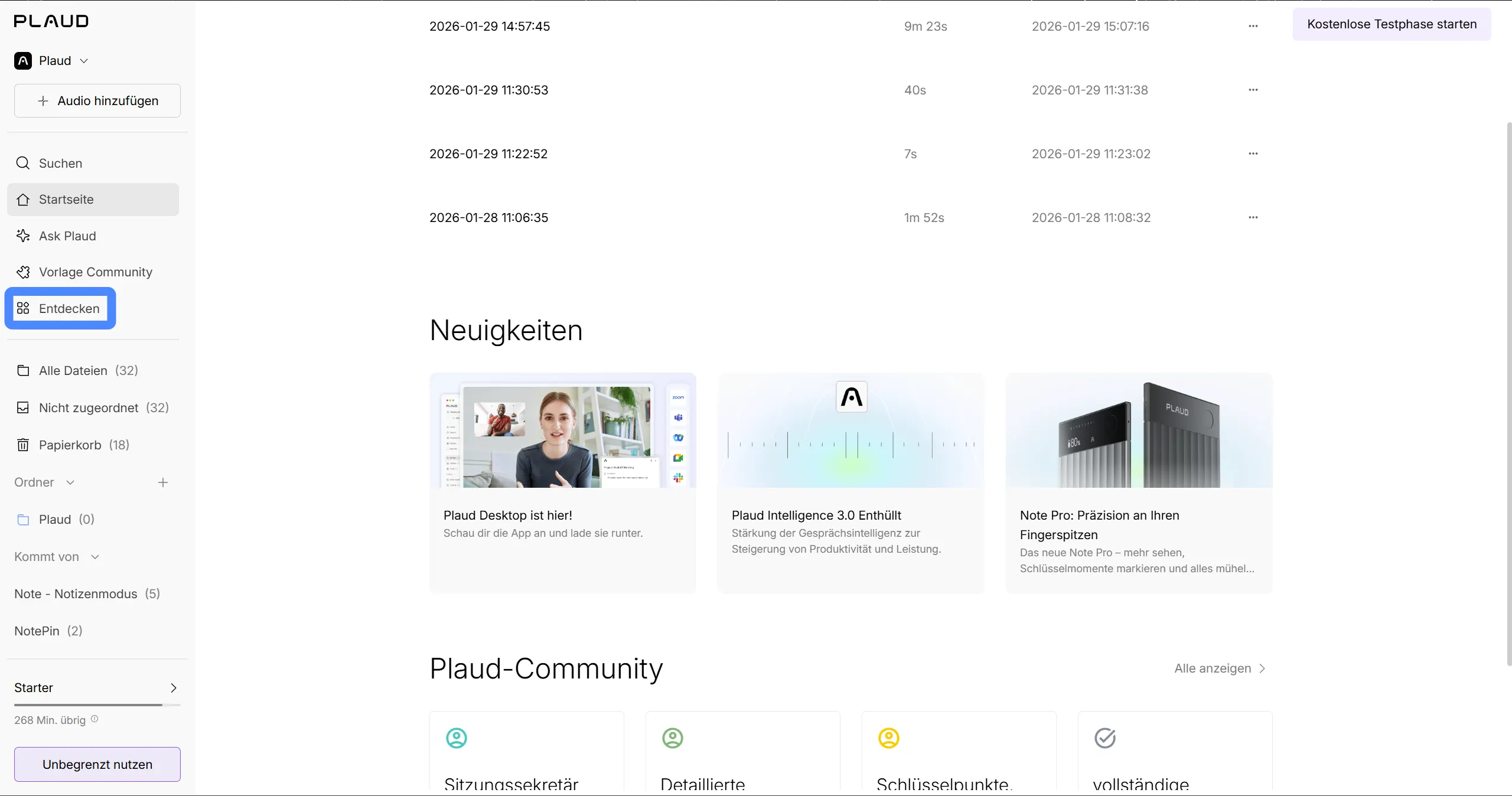 Plaud Desktop herunterladen – Plaud