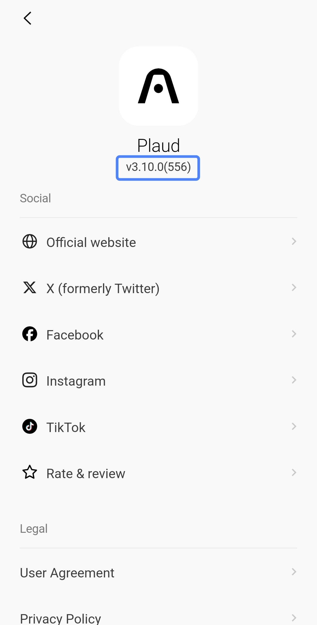 How to check the app version of Plaud App? – Plaud