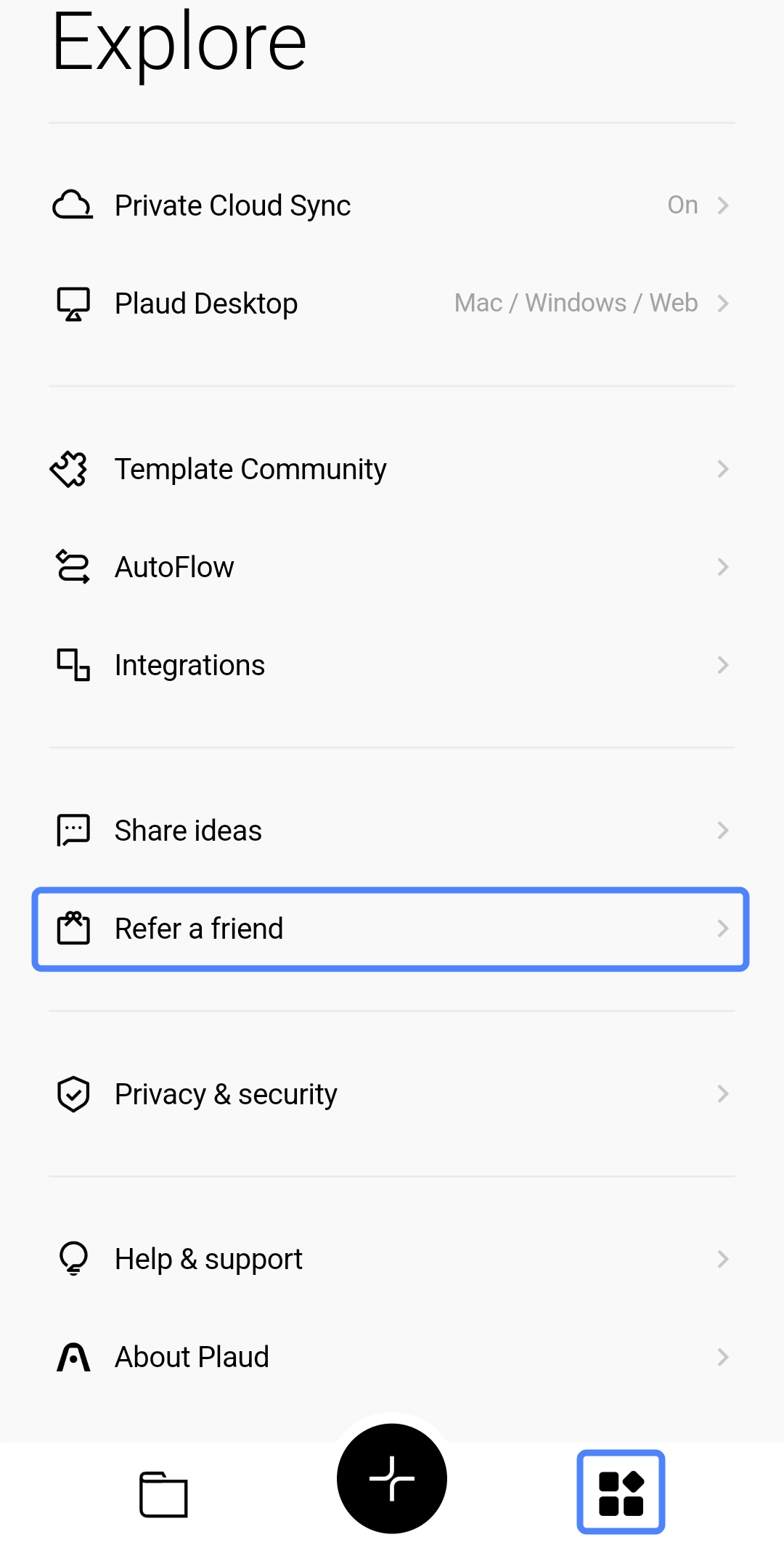 How to find and share your referral link in the Plaud App? – Plaud